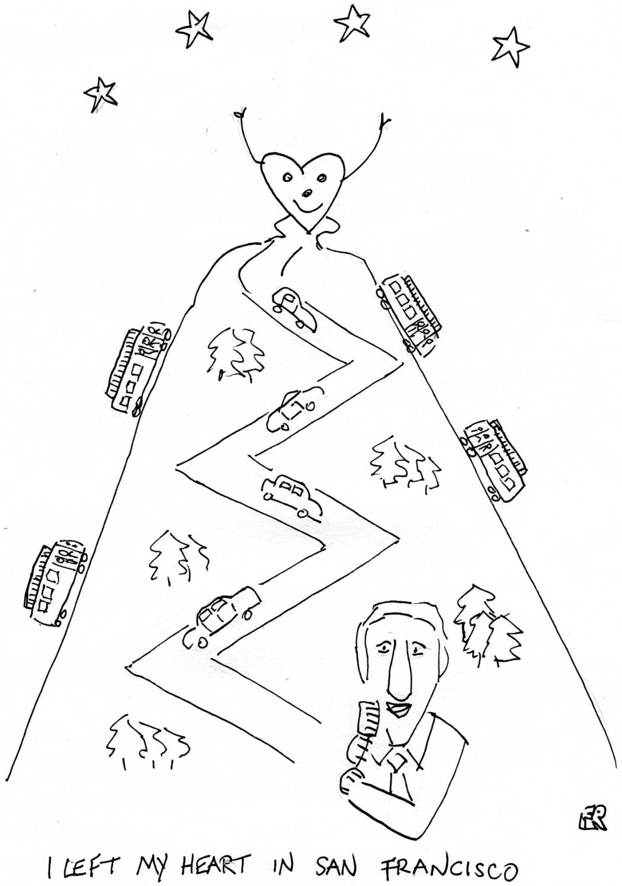 I Left My Heart in San Francisco | Song Cartoons