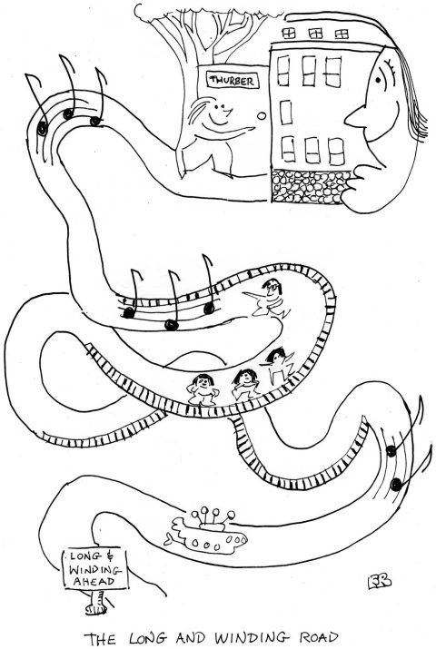 Long & Winding Road | Song Cartoons