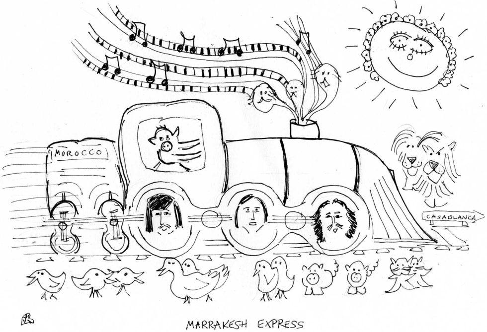 Marrakesh Express | Song Cartoons