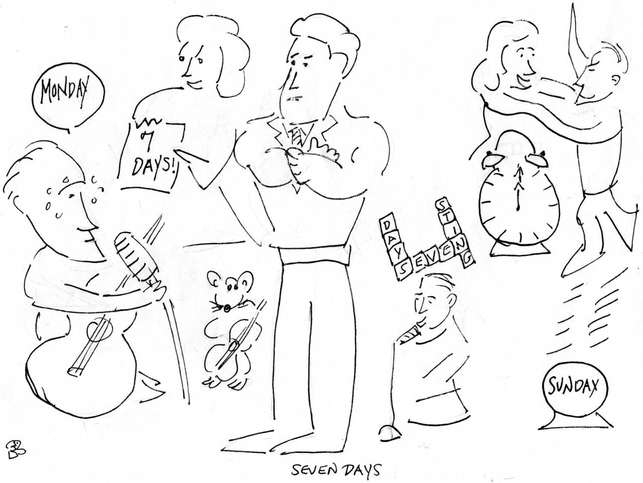 Seven Days | Song Cartoons