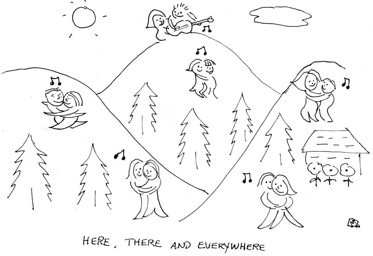 Here, There and Everywhere | Song Cartoons