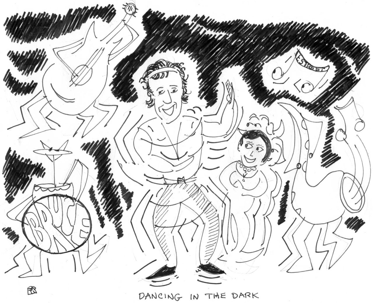 Dancing in the Dark (1984) | Song Cartoons