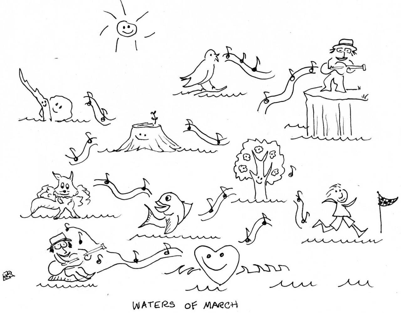 Waters of March | Song Cartoons