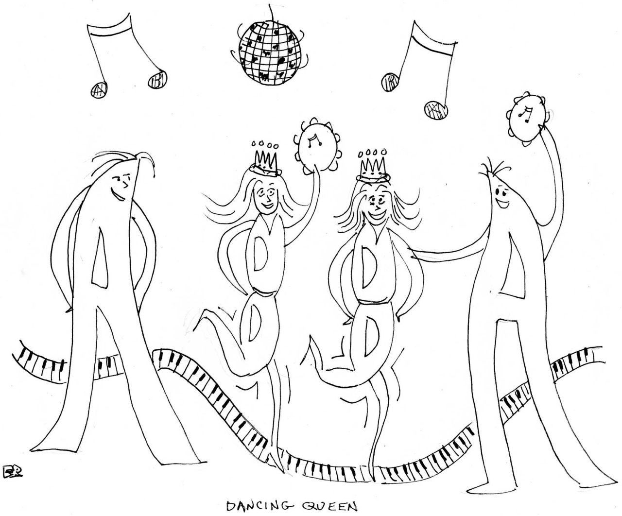 Dancing Queen | Song Cartoons